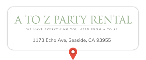 A to z party rental store